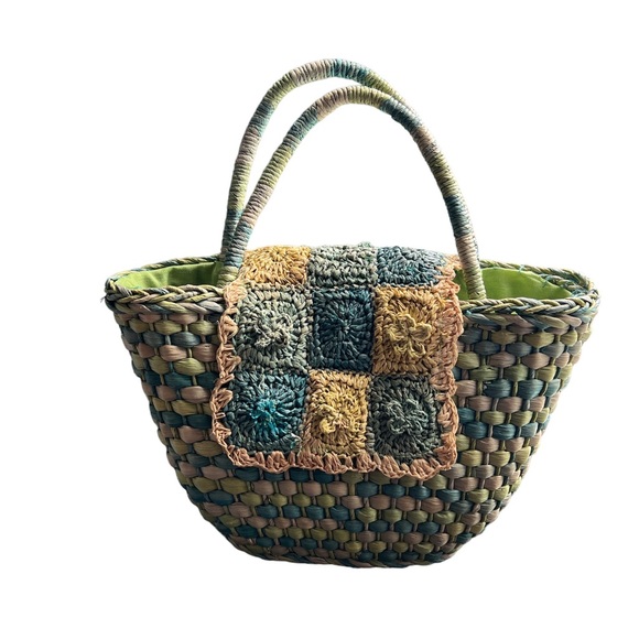 Cappelli Straworld | Bags | Cappelli Straworld Woven Crochet Flap Straw ...
